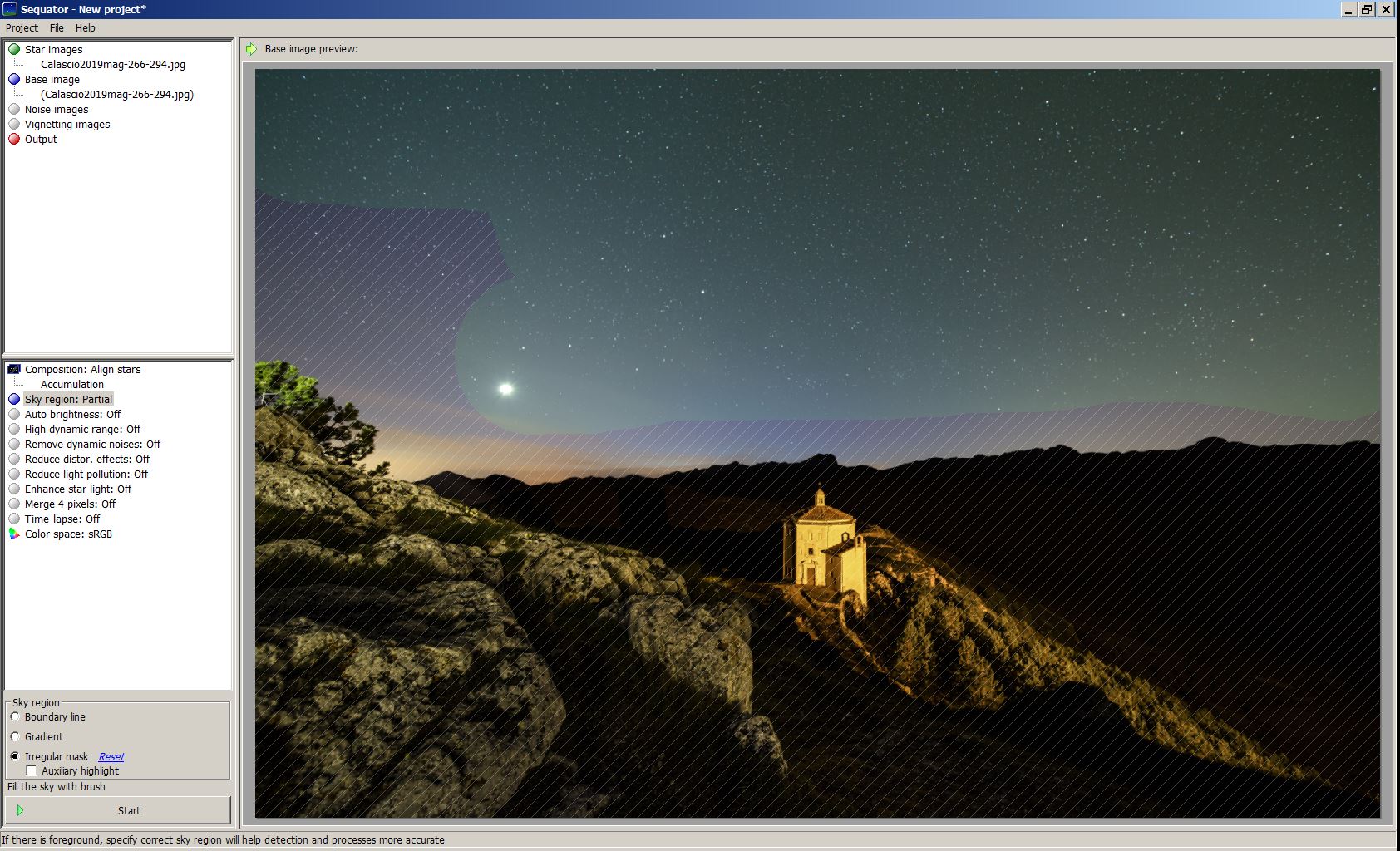 Sequator: guida pratica. Come usarlo nella fotografia del cielo