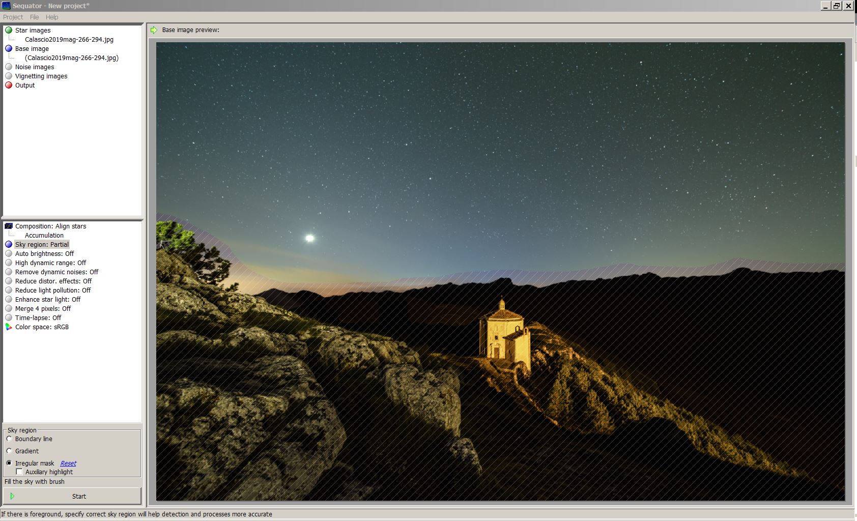 Sequator: guida pratica. Come usarlo nella fotografia del cielo